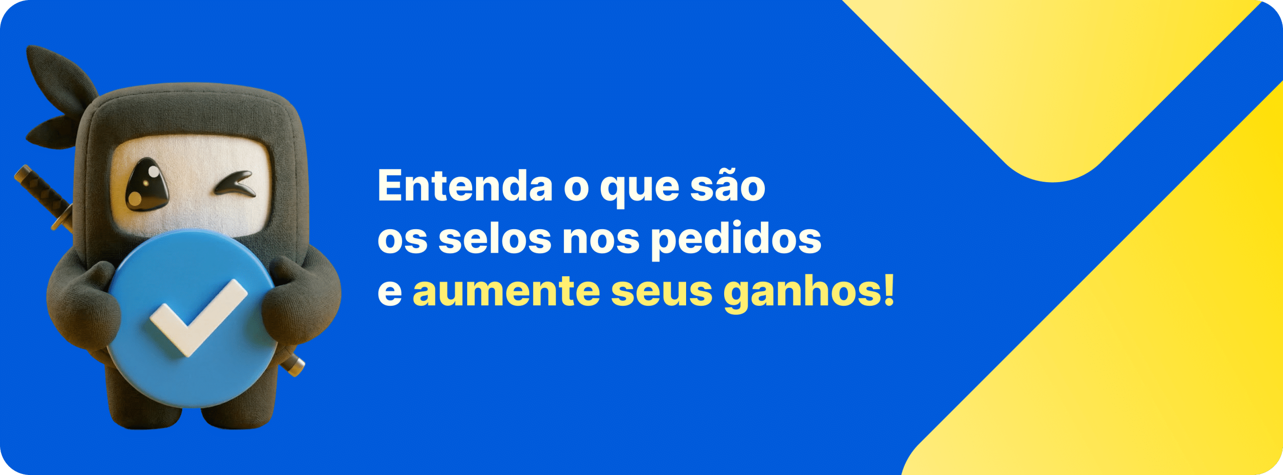 GetNinjas: o que significam os selos nos pedidos